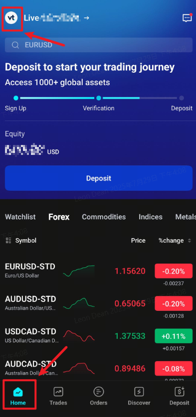 How do I make a withdrawal on the VT Markets App? – VT Markets Help Centre