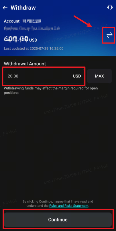 How do I make a withdrawal on the VT Markets App? – VT Markets Help Centre